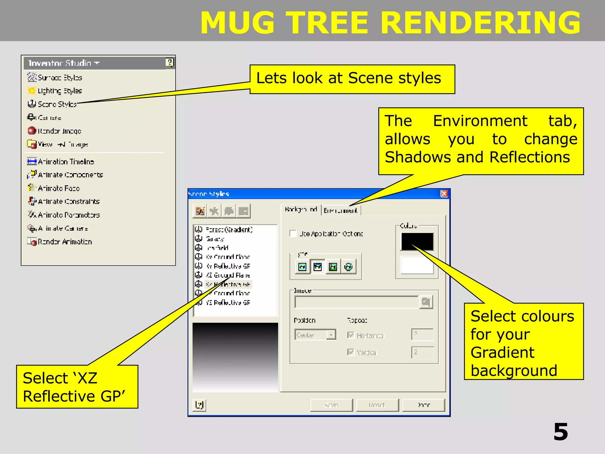 Rendering the MugTree with AutoDesk Inventor | PPT