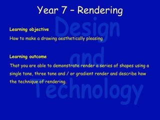 Rendering and texture rendering | PPT