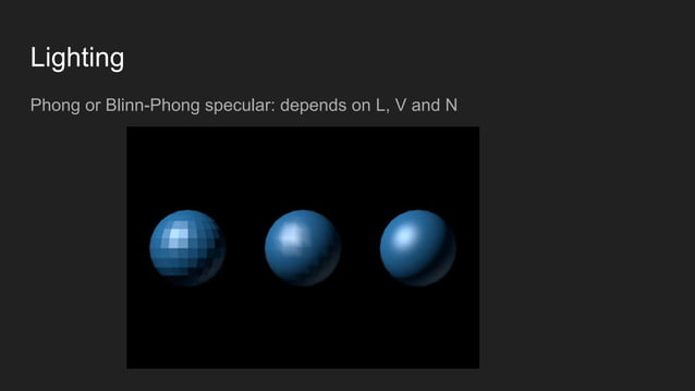Rendering basics | PPT