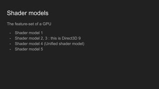 Rendering basics | PPT