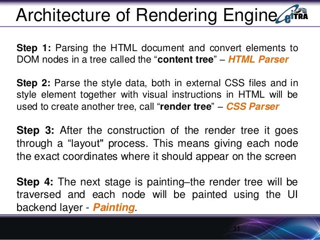 Rendering engine