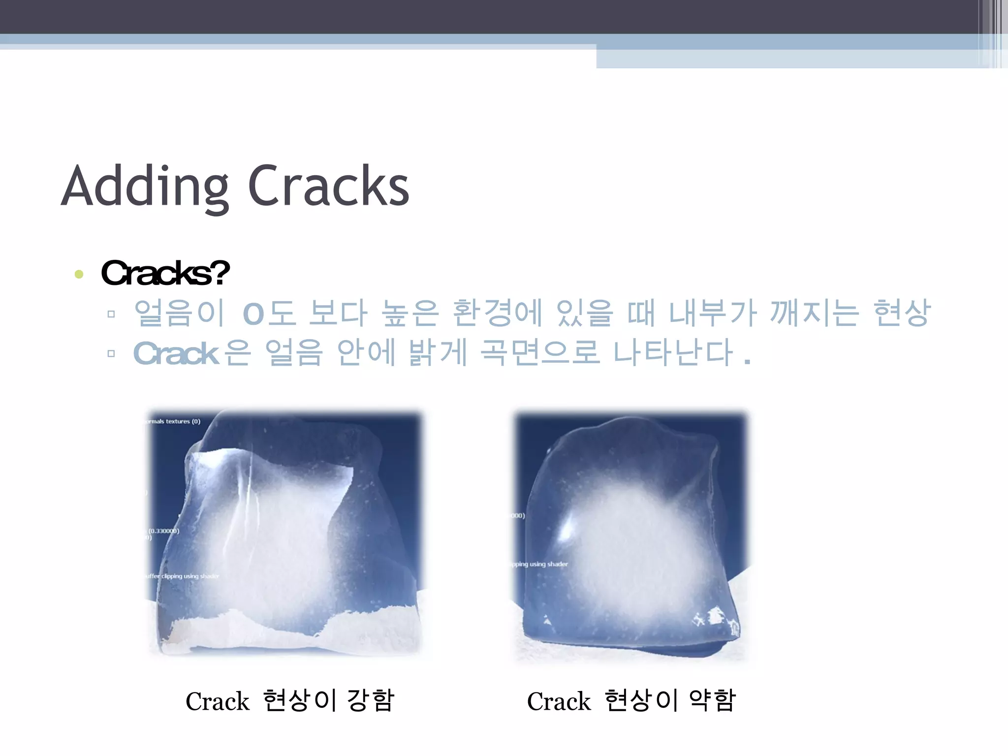 Rendering realistic Ice objects | PPT