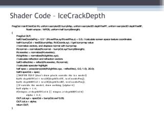Rendering realistic Ice objects | PPT