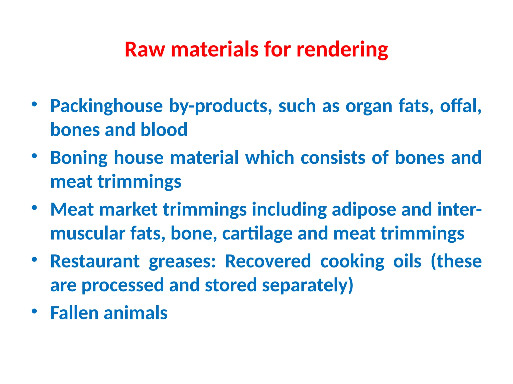 Dry And Wet Rendering Different Methods Of Rendering Pptx
