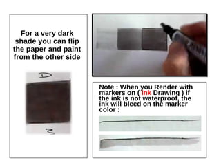 Rendering with markers | PDF