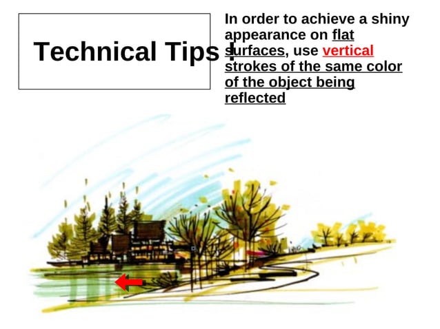 Rendering with markers | PDF | Drawing and Sketching | Arts and Crafts