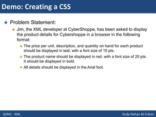 Rendering XML Document | PPT