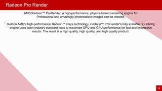 RenderPool Radeon ProRender for Blender Usage Manual | PPTX