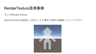 RenderTextureの正しいα値は？ | PPTX | 3-D Graphics | Computer Software and Applications
