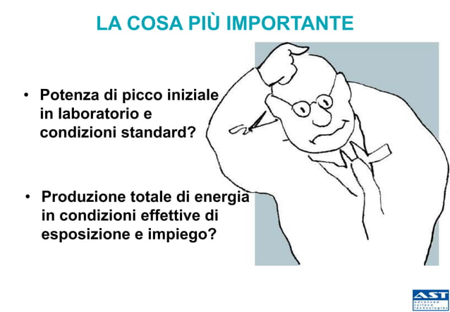Il rendimento dei pannelli fotovoltaici | PPT