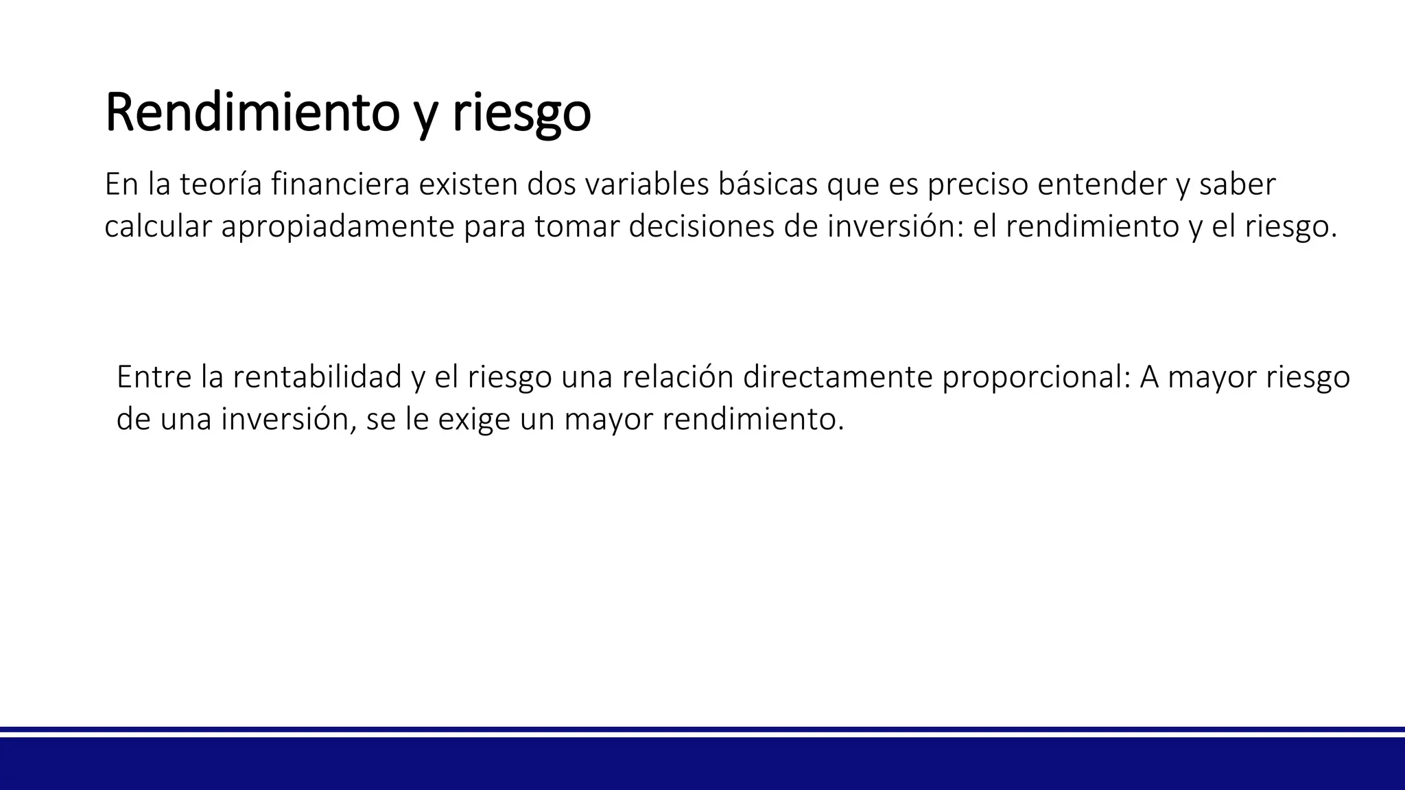 Cálculo de portafolio, Rendimiento y riesgo.pptx
