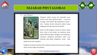 Rendi saputrama 1830206113 teorema phytagoras ict | PPTX