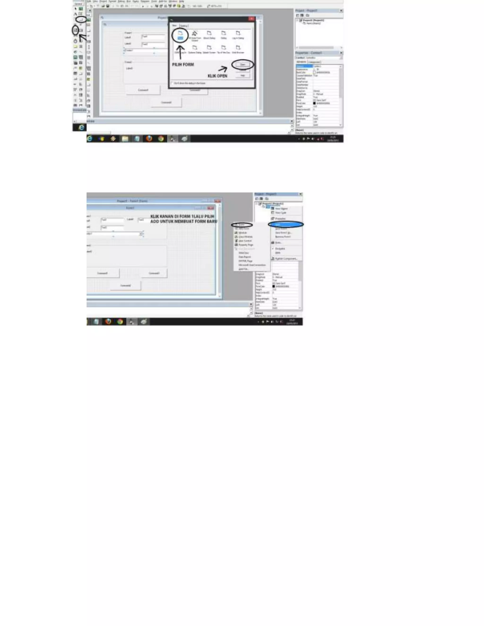 Tutorial aplikasi visual basic | DOCX