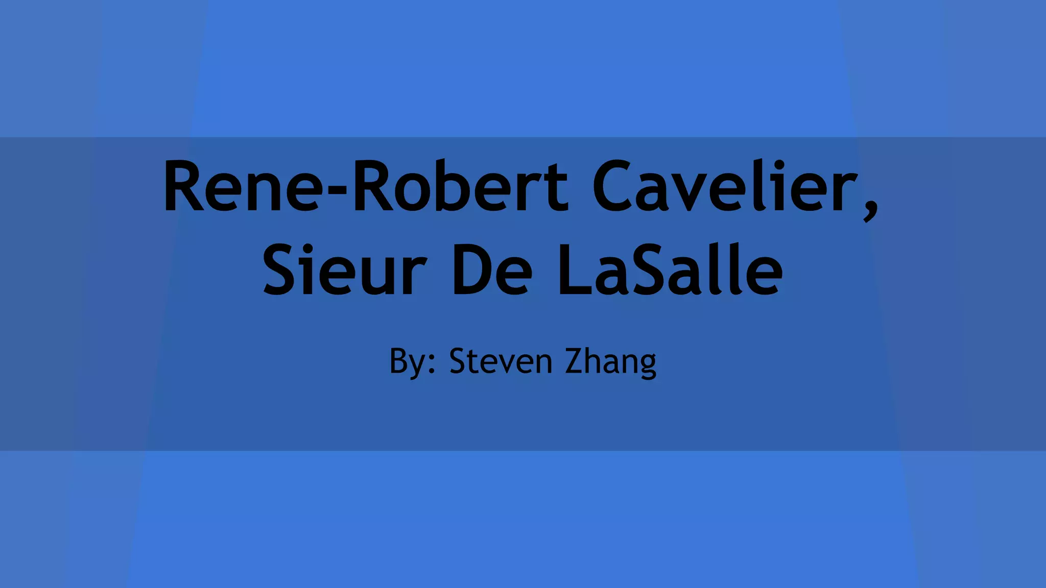 Rene-Robert Cavelier, Sieur De Lasalle | PDF