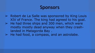 Rene-Robert Cavelier, Sieur De Lasalle | PDF | North America Travel ...