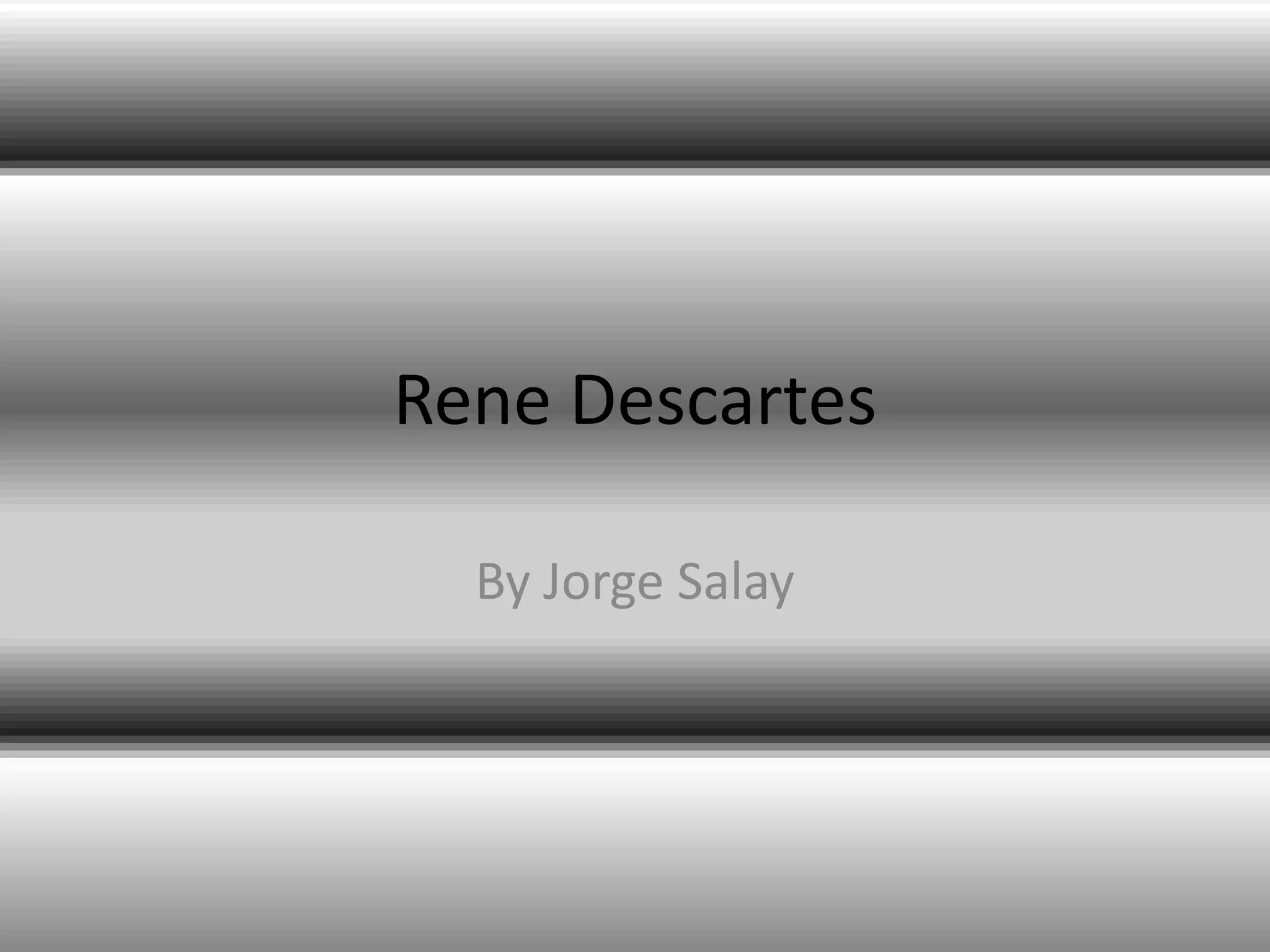 Rene descartes | PPT