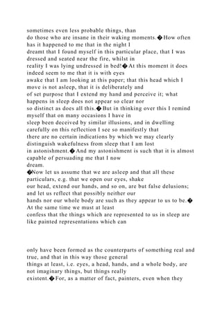 Rene Descartes. The Philosophical Works of Descartes. Translat.docx