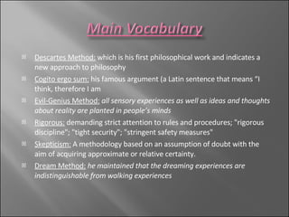 Rene Descartes[1][1][1] | PPT