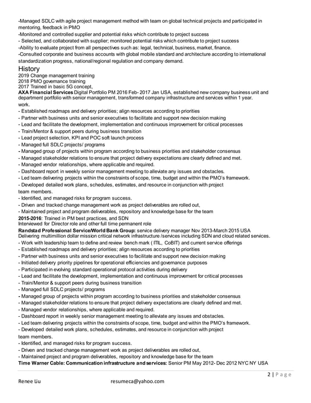 Renee liu 2020 aug pmo rep 41 a iam ca | PDF