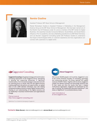 Digital Leadership: An interview with Renée Gosline | PDF