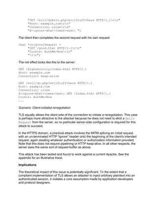 Renegotiating Tls | PDF