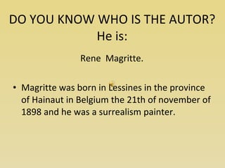 Rene Magritte | PPT