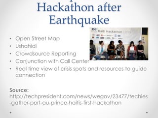 ReNepal Hackathon 2015 - Info session slides | PPTX