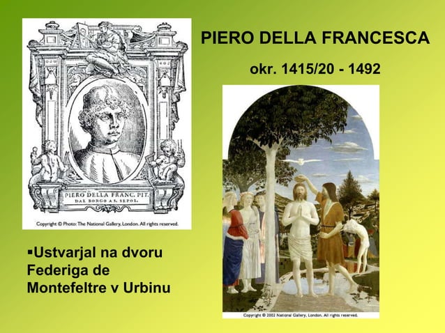 Renesansa zgodnja-matura | PPT