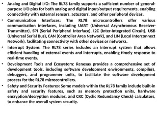 Renesas microcontroller and advanced controller.pptx