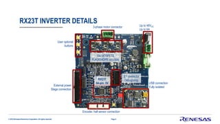 Renesas RX23T Inverter Kit - Deep dive | PPT