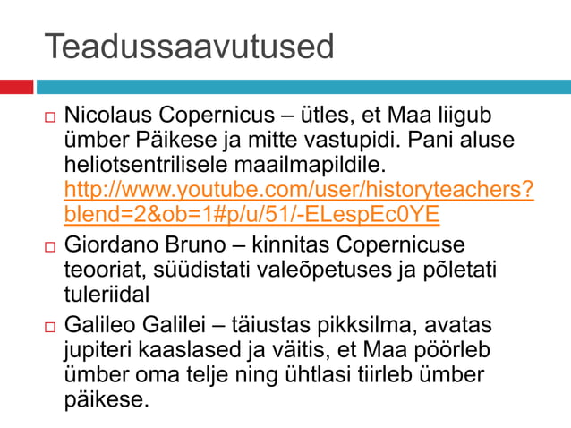 Renessanss ja humanism | PPTX