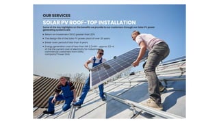 Renesys power systems solar pv installation | PPTX