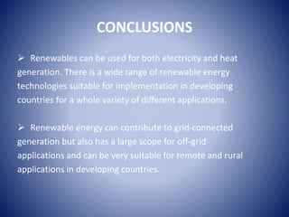 Renevable energy sources nilesh | PPTX | Gas and Electric | Home Utilities