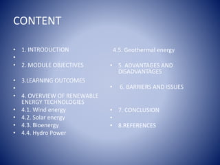 Renevable energy sources nilesh | PPTX | Gas and Electric | Home Utilities