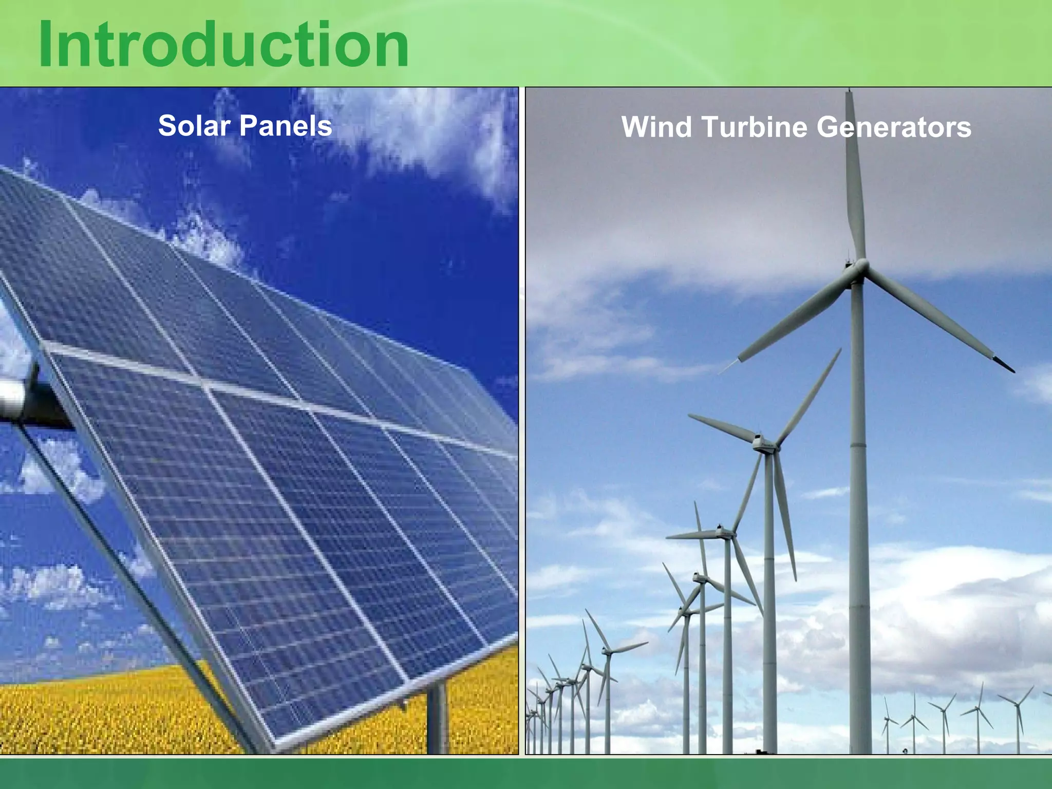 Renewable Energy - Intro ppt | PPS