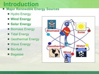 Renewable Energy - Intro ppt | PPS