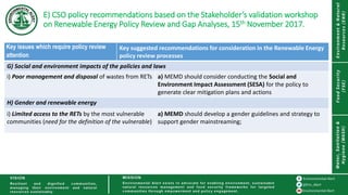 Policy Paper (advanced draft) with Recommendations to Government on ...