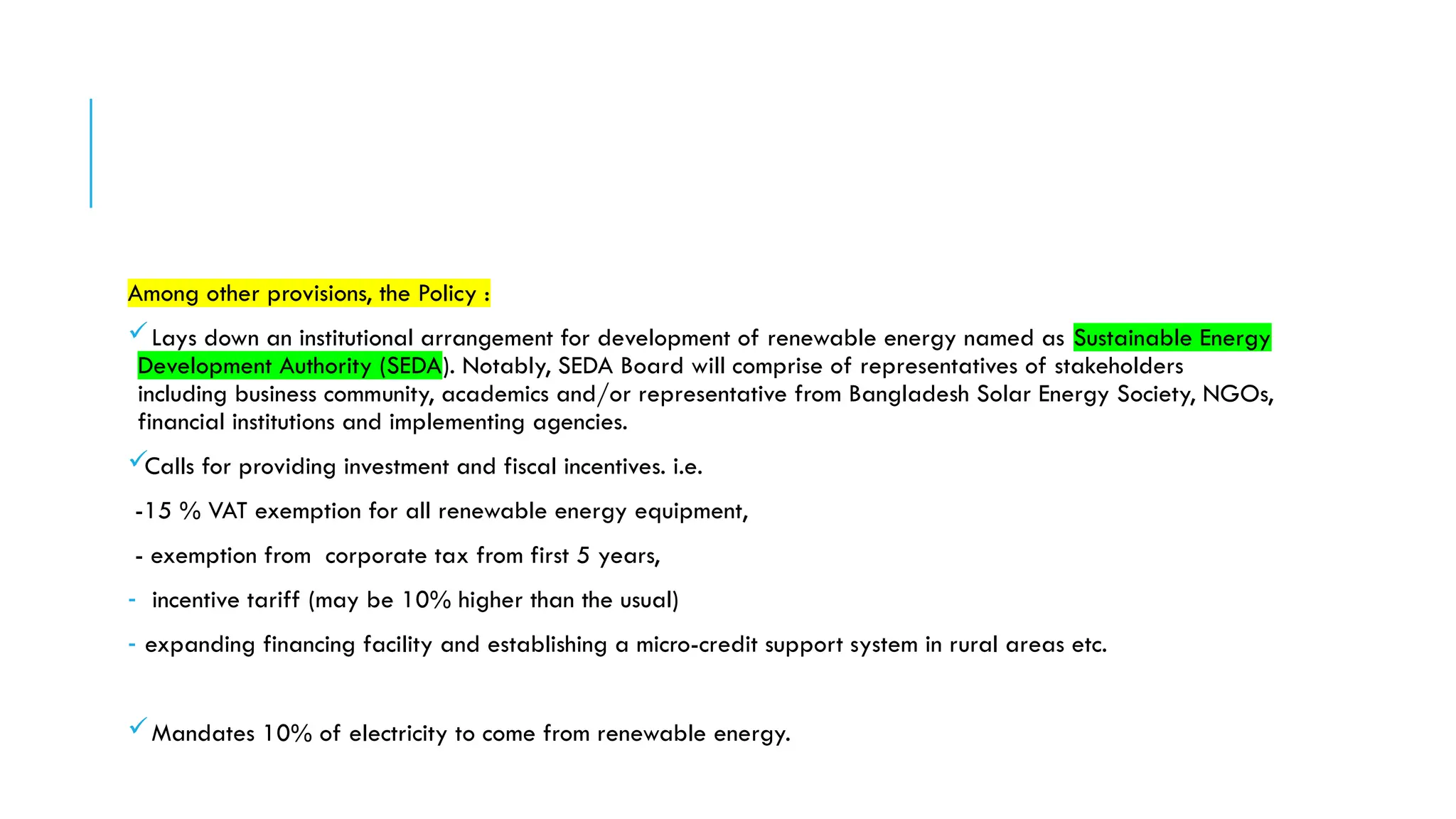 Renewable energy and Bangladesh. Natural resources law | PPTX