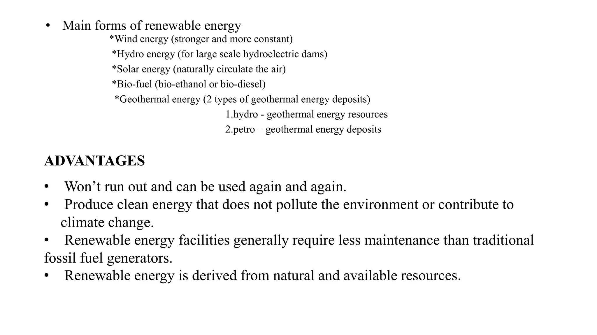 RENEWABLE AND NON RENEWABLE RESOURCES | PPTX