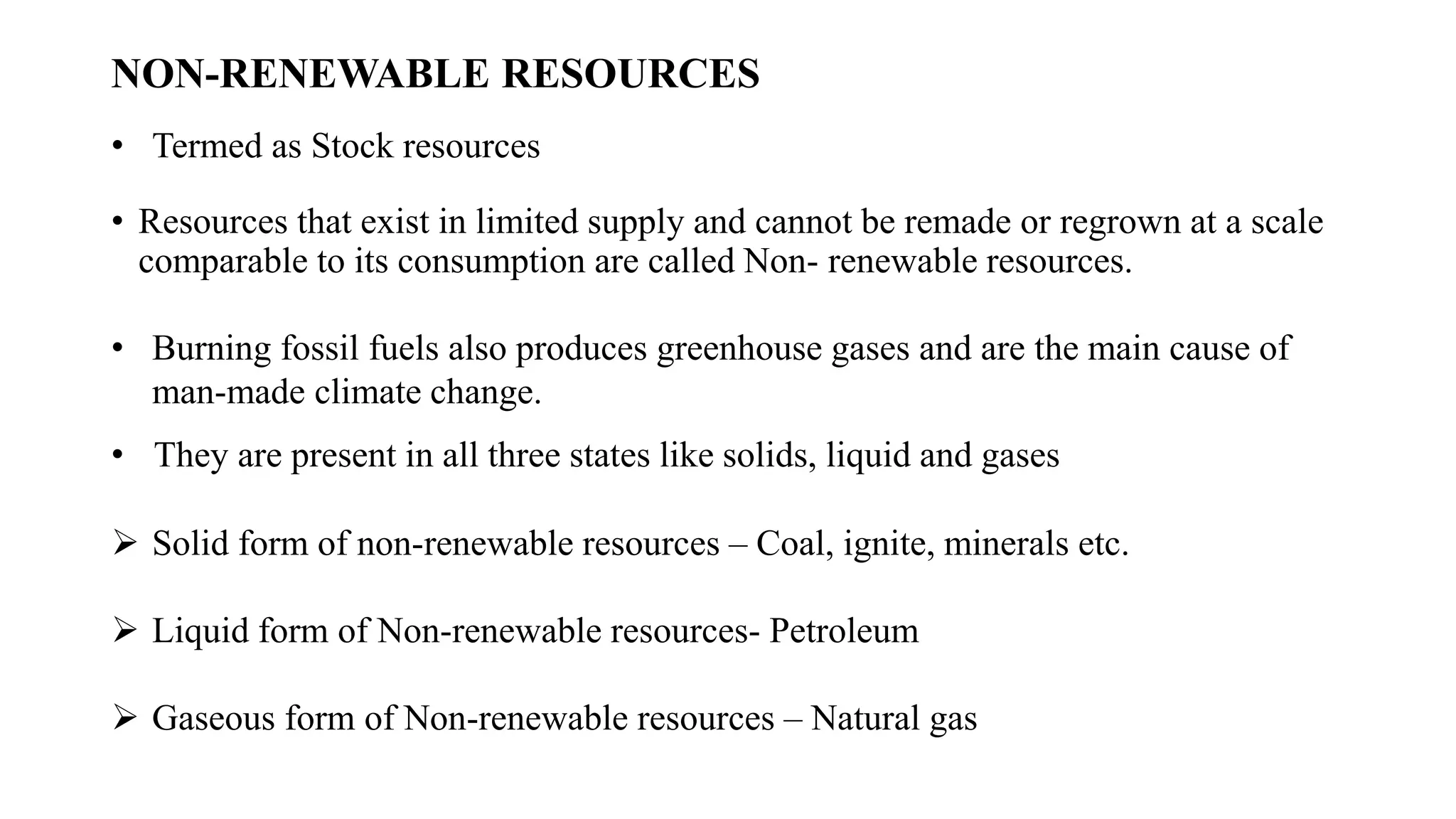 RENEWABLE AND NON RENEWABLE RESOURCES | PPTX