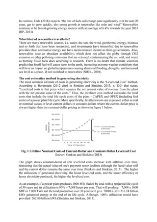 Thoughts - Renewable Energy | PDF