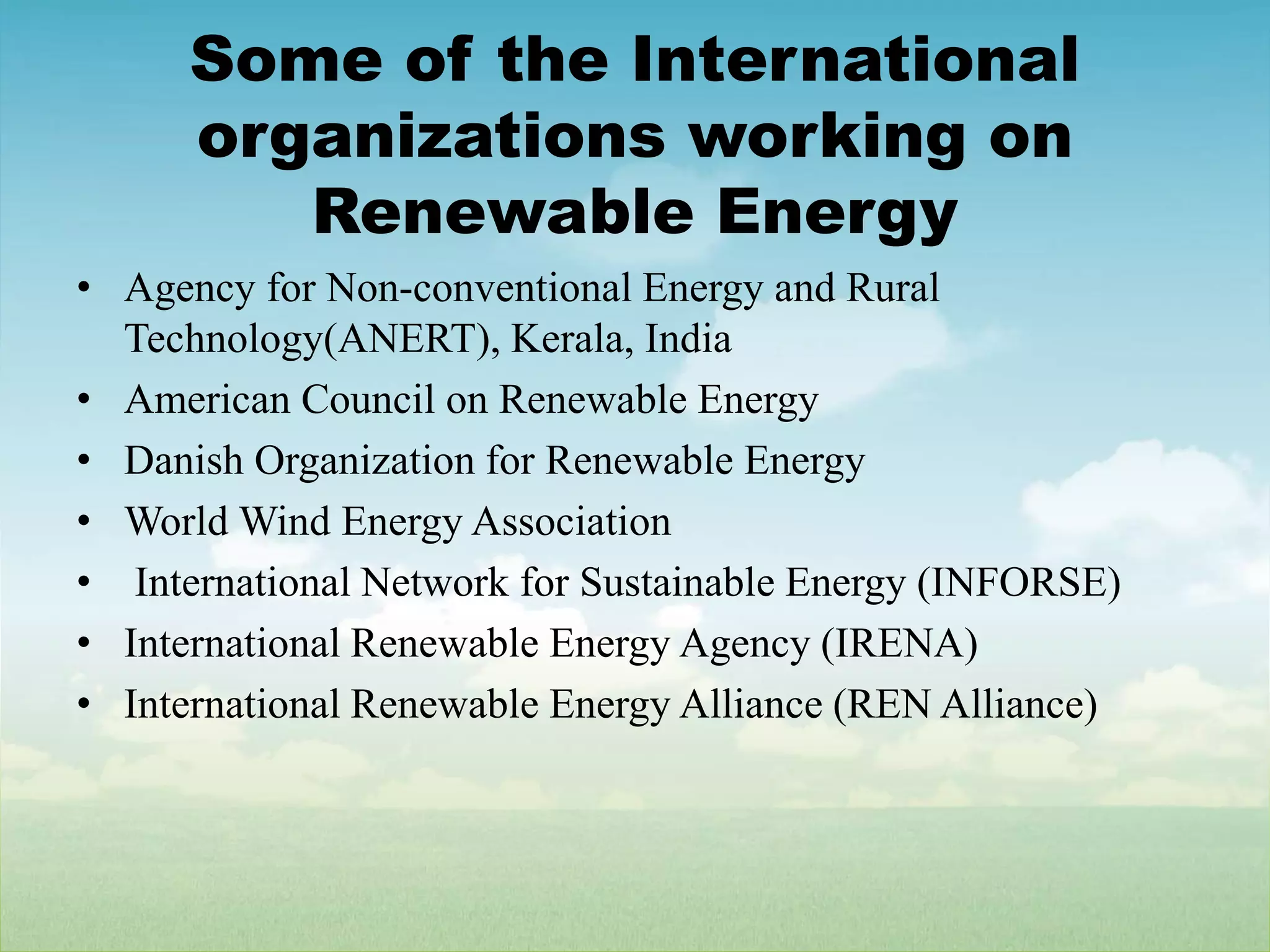 Renewable Energy and Climate Change | PPTX