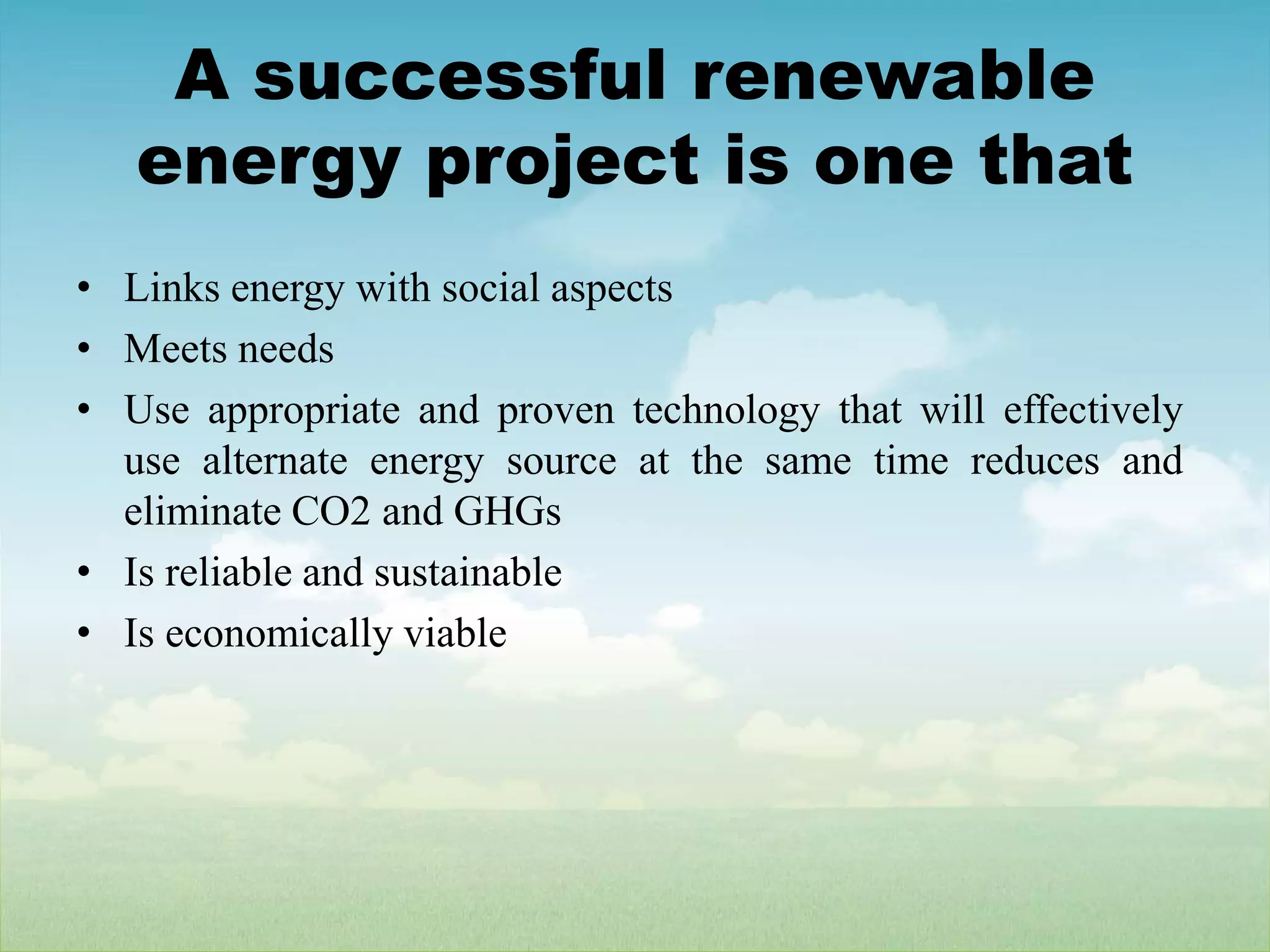 Renewable Energy and Climate Change | PPTX