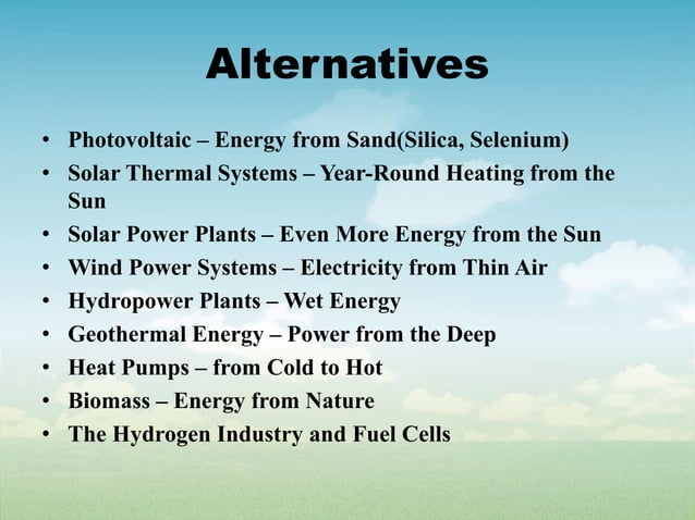 Renewable Energy and Climate Change | PPTX | Power and Energy Industry ...