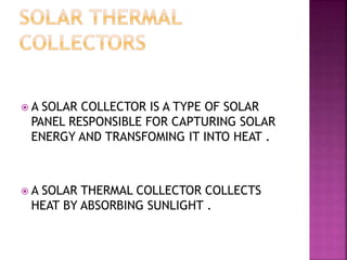 solar collector | PPT