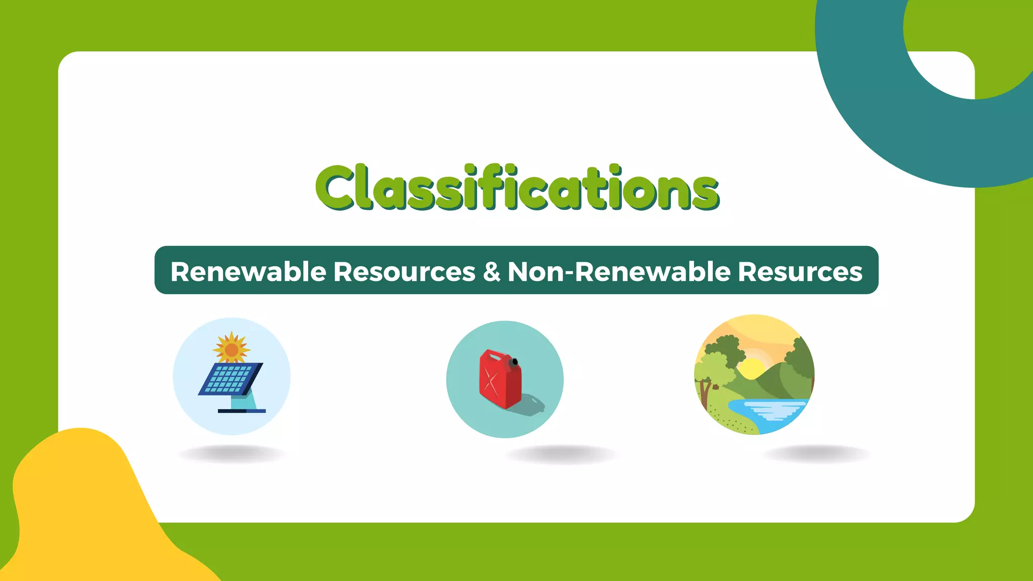 Natural resources renewable energy | PDF