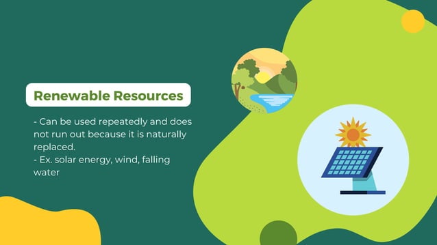 Natural resources renewable energy | PPT