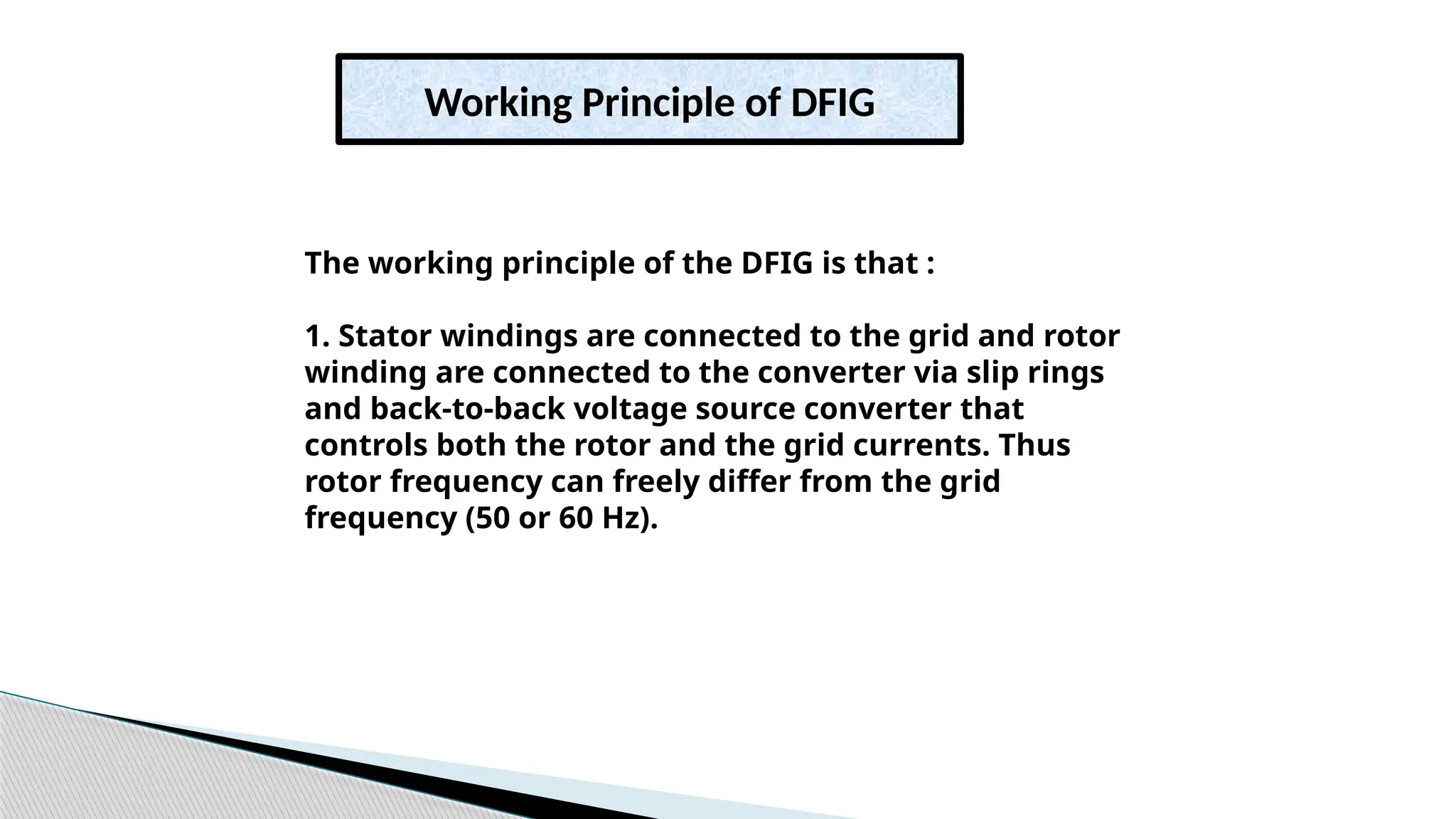 Doube fed induction generator whole .pptx