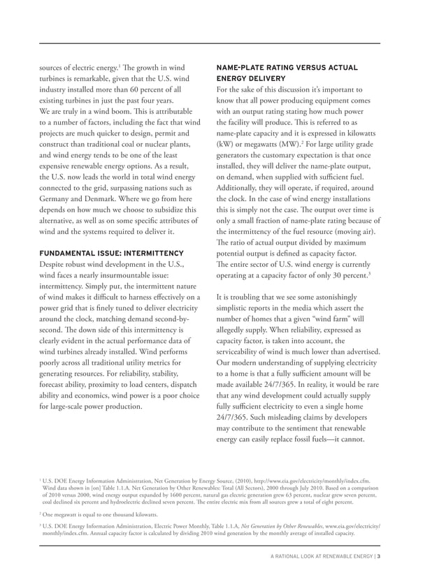 Renewable energy and intermittency | PDF