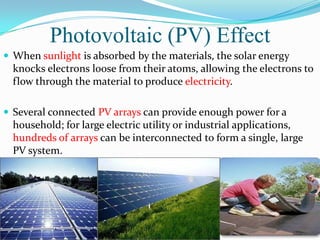 Renewable energy and resources | PPTX